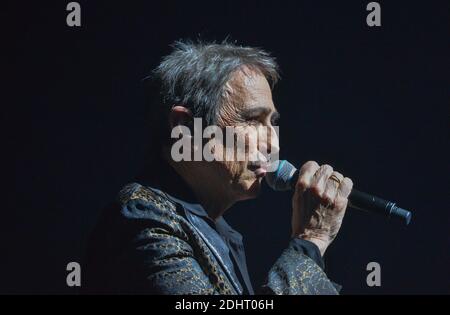 French singer Alain Chamfort performs at L'Olympia in Paris, France on ...