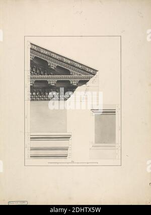 Elevation and Plan of Trajan's Arch at Makther; erso: Elevation of ...