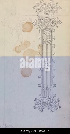 Designs for Gothic Ornamentation by Augustus Pugin Stock Photo - Alamy