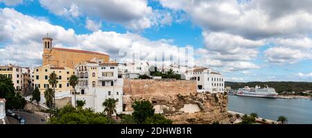 Santa Maria Church, Mao, Mahon, Menorca Stock Photo - Alamy