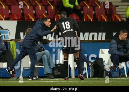 ALMERE - Telstar coach Anthony Correia during the round of 16 KNVB Cup ...