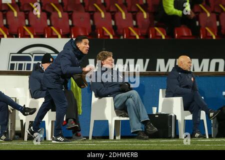 ALMERE - Telstar coach Anthony Correia during the round of 16 KNVB Cup ...