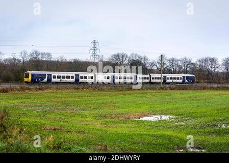 Class 323 electric multiple unit, built by Hunslet TPL, at Sandbach ...