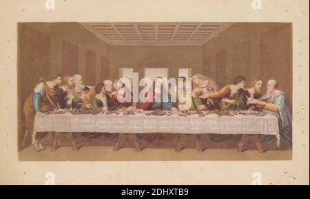 The Last Supper, after Leonardo da Vinci 1975 by Rembrandt (Rembrandt ...