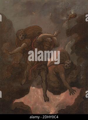 Death of Korah, Dathan and Abiram, Old Testament, by Gustave Doré, 1863 ...