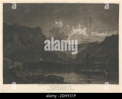 New Weir on the Wye 1825 by Frederick Christian Lewis Stock Photo - Alamy