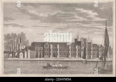 A View of the Ancient Royal Palace called Placentia in East Greenwich ...