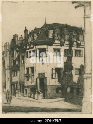 Beauvais 1910 by David Young Cameron Stock Photo - Alamy