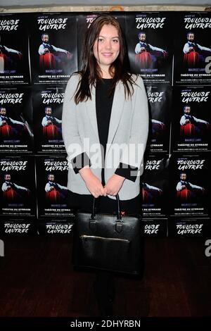 Heloise Martin assiste a la Generale de la piece 'Toulouse Lautrec' au ...
