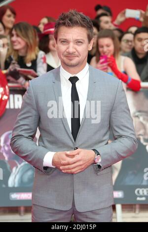 London, UK. Jeremy Renner at Captain America Civil War UK Premiere at ...