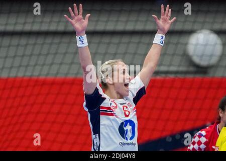 KOLDING, DENMARK - DECEMBER 12: Heidi Loke of Norway during the Women's ...