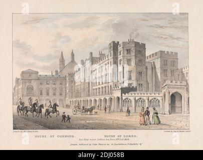 House of Commons, House of Lords. As They Were Before the Fire 16th ...
