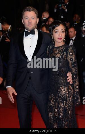 Joel Edgerton coming out from the 'Loving' screening at the Palais Des ...