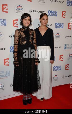 Soko attending the photocall of the TV Show On N'est Pas Couche ahead ...