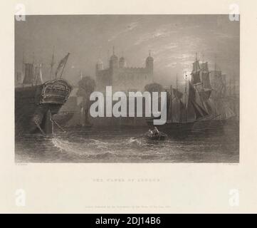 William Henry Bartlett (1809-1854) on engraving from the 1800s. British ...