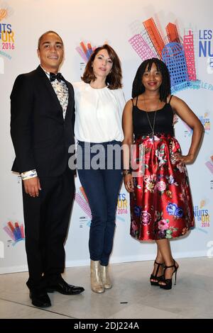 Travis Taute et Nosipho Dumisa assistent au Diner de Gala Nuits en Or ...