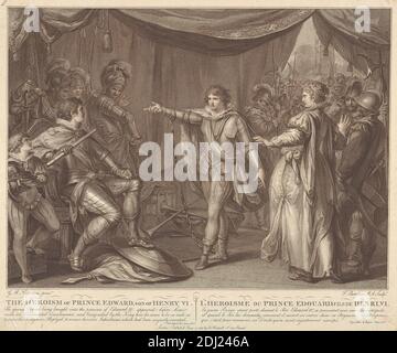 The Heroism of Prince Edward, son of Henry VI 1789 by Francesco ...