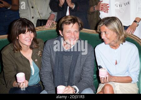 TINA KIEFFER, LAURENT DELAHOUSSE, CLAIRE CHAZAL - CONFERENCE DE PRESSE 'LA FLAMME MARIE CLAIRE ...