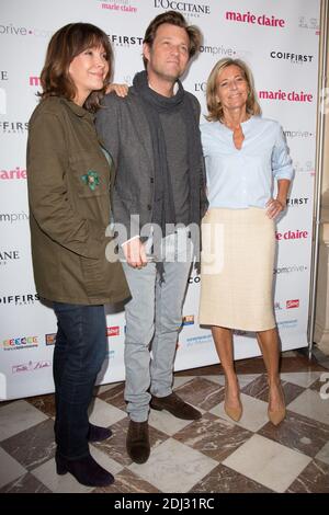 TINA KIEFFER, LAURENT DELAHOUSSE, CLAIRE CHAZAL - CONFERENCE DE PRESSE 'LA FLAMME MARIE CLAIRE ...