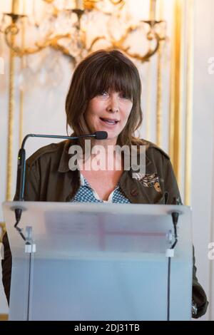 TINA KIEFFER - CONFERENCE DE PRESSE 'LA FLAMME MARIE CLAIRE' 2016 Photo by Nasser Berzane ...