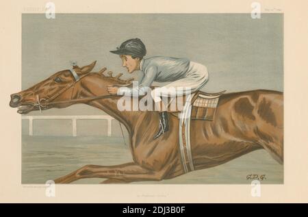 An American Jockey 1899 Stock Photo - Alamy