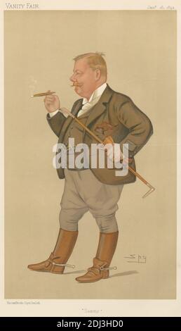 Vanity Fair: Turf Devotees; 'Sammy', Mr. Edward Linley Sambourne ...
