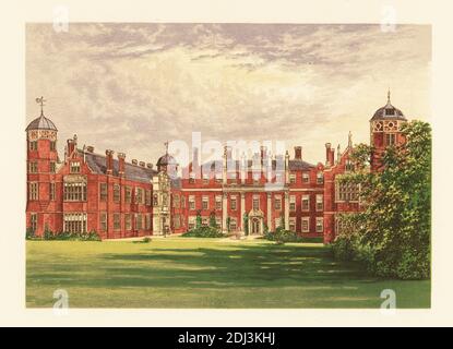 William Brooke, 10th Baron Cobham and family Stock Photo - Alamy