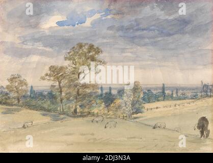 Suffolk Landscape by John Constable Stock Photo - Alamy