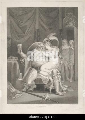 Doll Tearsheet, Falstaff, Henry and Poins from Shakespeare's King Henry ...