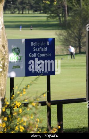 Belleisle Seafield Golf course and Park, South Ayrshire, Scotland, UK ...