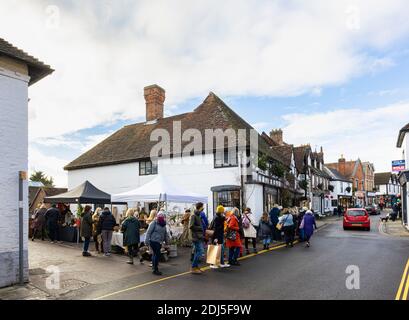 The Country Brocante Store, an antique shop in historic black and white ...