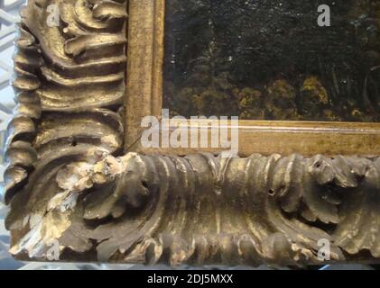 British, 'Carlo Maratta' frame component, Unknown framemaker, 2nd half of 18th century, Carved ...