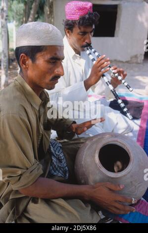 sufi music in the indus valley, man in trance, sindh, pakistan Stock ...