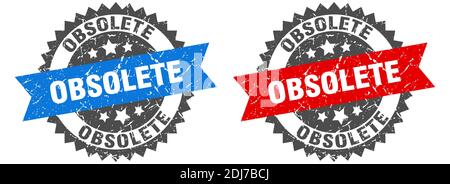 obsolete grunge stamp set. obsolete band sign Stock Vector Image & Art ...