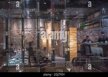 Japanese dining at Zuma Restaurant, London Knightsbridge, Great Britain ...