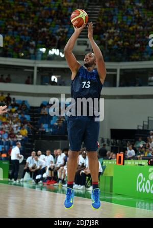 Boris DIAW in action during the basketball Euro 2015 semi-final between ...