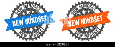 mindset grunge stamp set. mindset band sign Stock Vector Image & Art ...