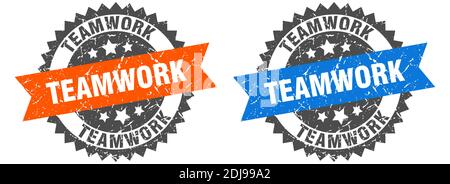 teamwork grunge stamp set. teamwork band sign Stock Vector Image & Art - Alamy