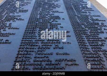 LIST OF NAMES OF THOSE VICTIMS WHO WERE KILLED IN THE BOMBARDMENT OF ...