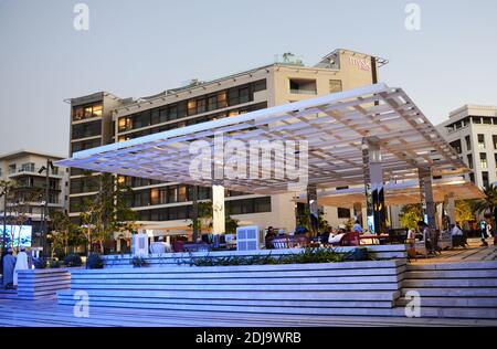 The modern Al Mouj complex in Muscat, Oman Stock Photo - Alamy