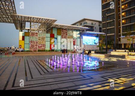 The modern Al Mouj complex in Muscat, Oman Stock Photo - Alamy