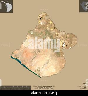Tacna, region of Peru. High resolution satellite map Stock Photo - Alamy