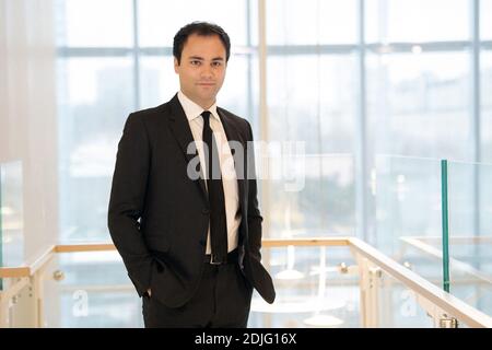 Lawyer Charles Consigny poses at the Palais of Justice, on December 03 ...