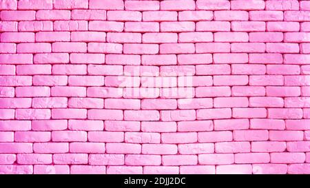 Pink Brick Wall Texture, square bricks background of decorate Stock ...