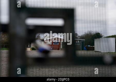 A general view of Dunkirk FC’s ground, the Ron Steel Sports Ground ...