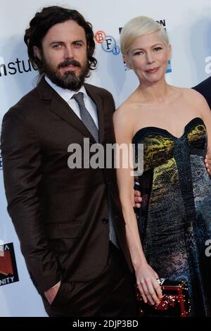 Michelle Williams, Casey Affleck attending the Los Angeles Premiere of ...