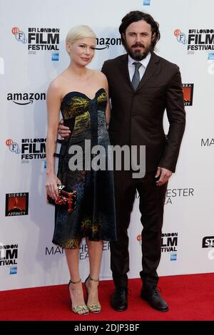 Michelle Williams, Casey Affleck attending the Los Angeles Premiere of ...