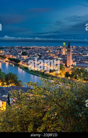Verona town in north part of Italy Stock Photo - Alamy