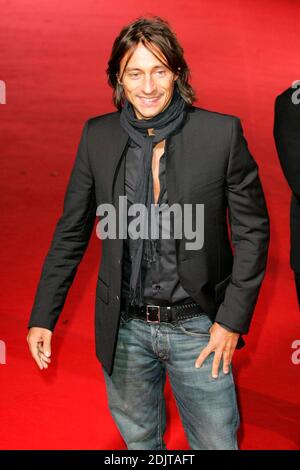 French artist Bob Sinclair arriving at the 2006 World Music Awards ...