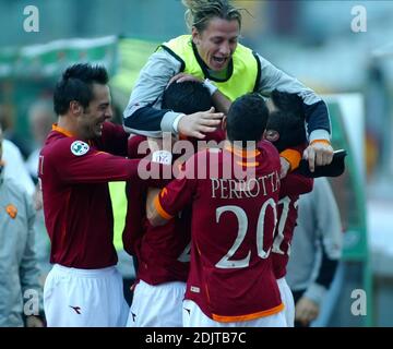 Twelfth date of the Italian socccer league. A.S. Roma vs Catania ...